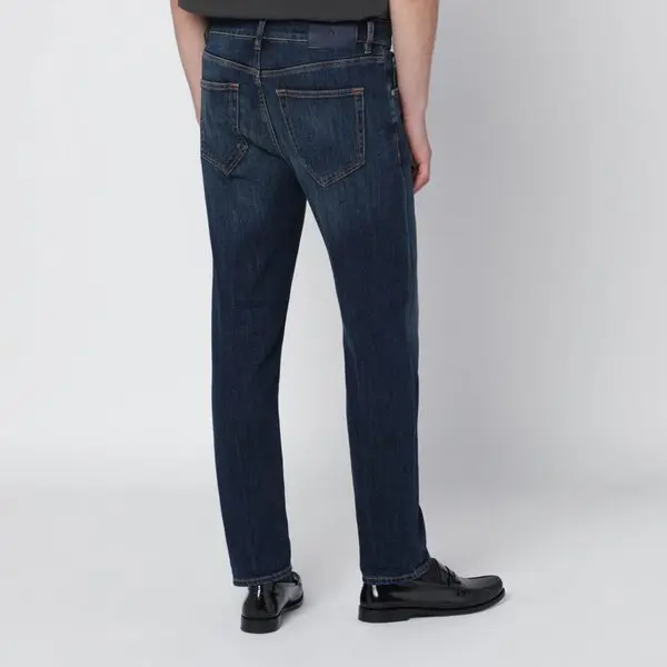 PT TORINO Dark Washed Cotton Jeans