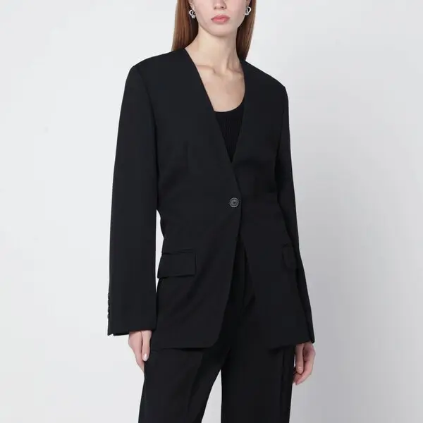 TOTEME Wool-blend Single-breasted Jacket
