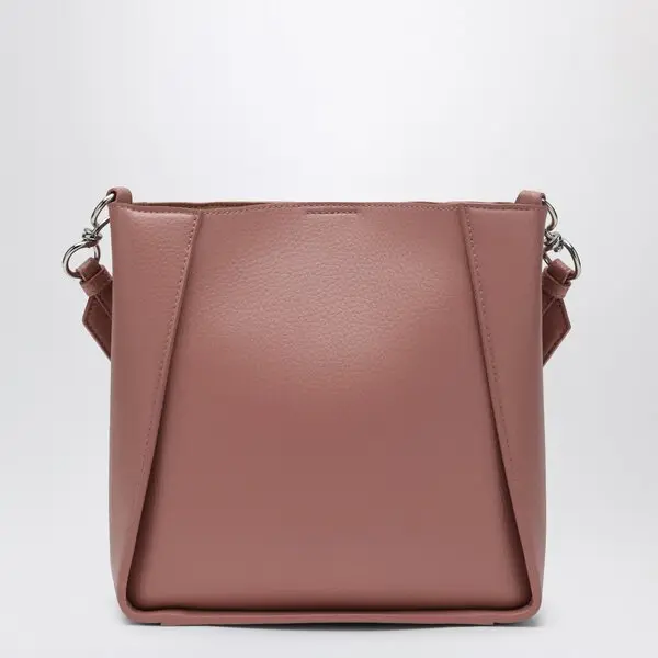 Stella McCartney Square Crossbody Bag With Logo - Pink