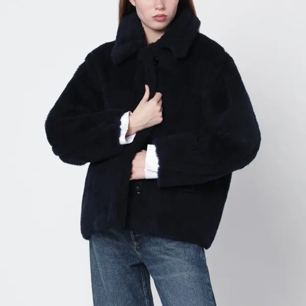 Max Mara Faux-fur Coat