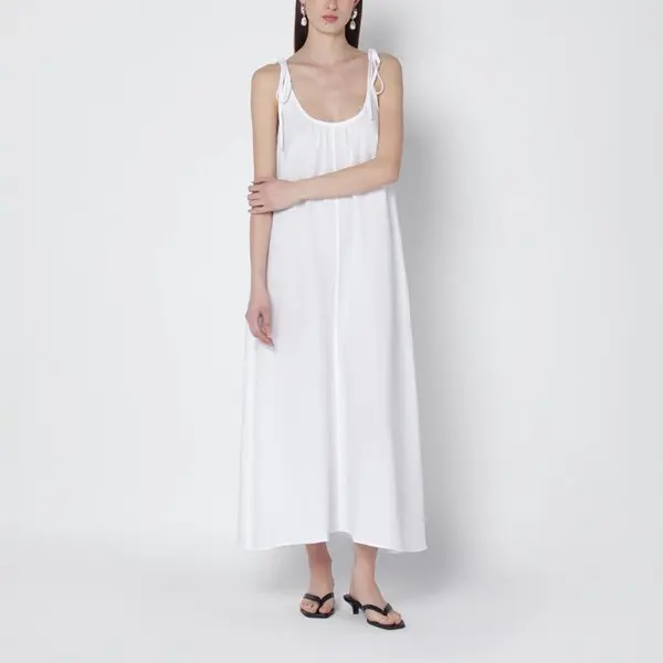 ANINE BING Linen-blend Maxi Dress