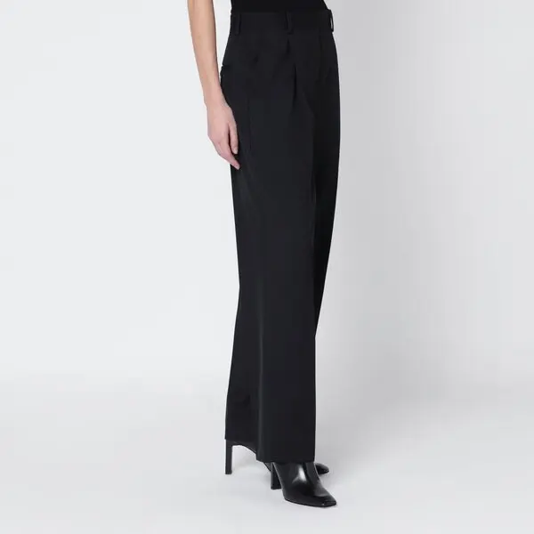 TOTEME Wool-blend Pleated Trousers