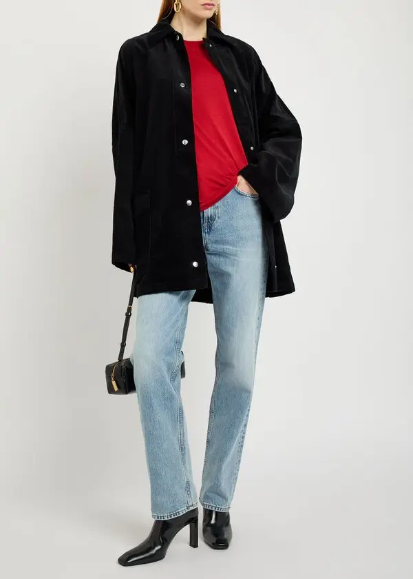 TOTEME Corduroy Relaxed Jacket - Black