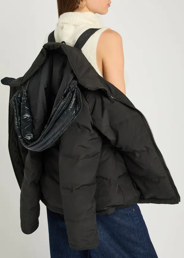 Canada Goose Chelsea Padded Arctic-tech Parka Coat - Black
