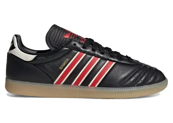 Adidas Samba Jp Sneakers - Core Black/red/gum