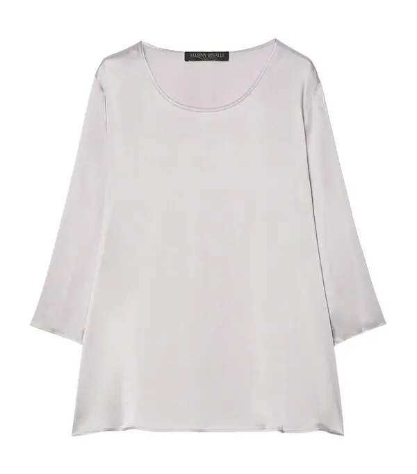 Marina Rinaldi Satin Bambus Blouse