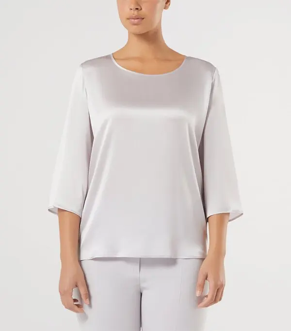 Marina Rinaldi Satin Bambus Blouse