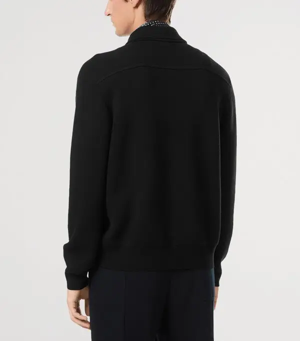 TOM FORD Wool-cashmere Blouson Cardigan