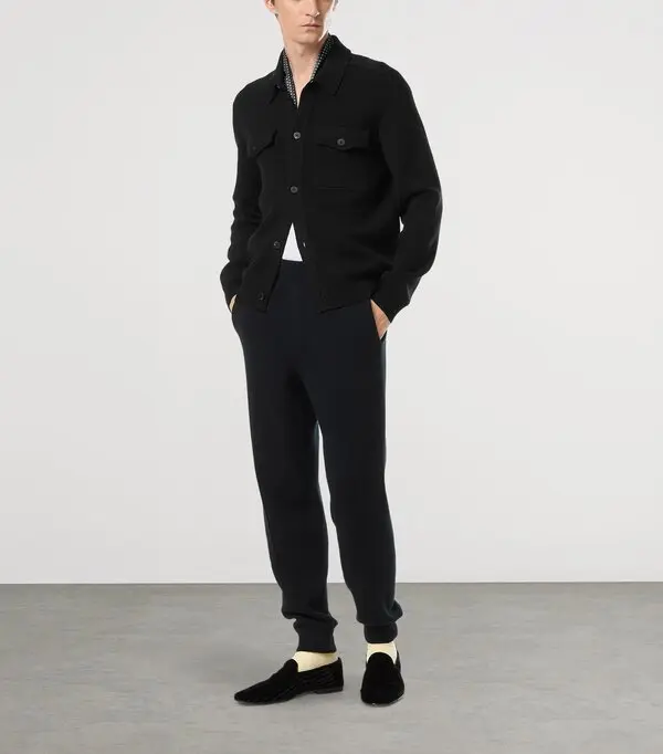 TOM FORD Wool-cashmere Blouson Cardigan