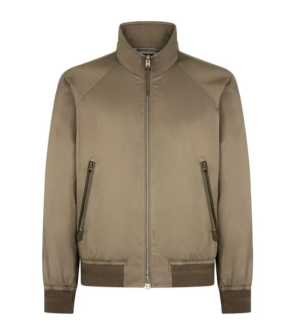 TOM FORD Wool-lined Bomber Jacket