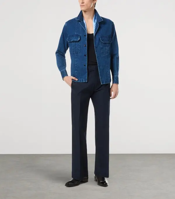 TOM FORD Denim Overshirt
