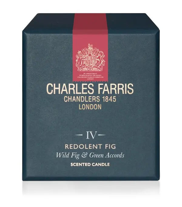 CHARLES FARRIS Redolent Fig Scented Candle - Blue