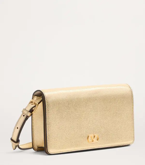 Valentino Garavani Mini Vlogo Leather Shoulder Bag