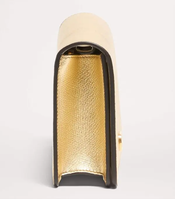 Valentino Garavani Mini Vlogo Leather Shoulder Bag