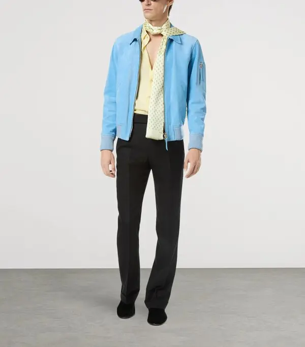 TOM FORD Silk Printed Scarf