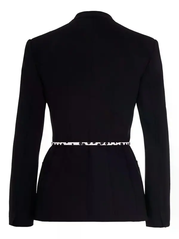 Max Mara Belted Fitted Jacket