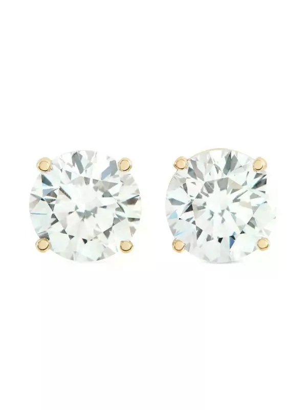 LB EXCLUSIVE Diamond Stud Earrings - Gold