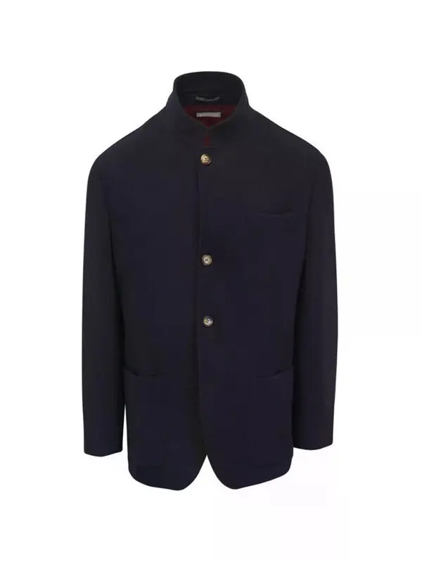 Brunello Cucinelli Mandarin-collar Coat