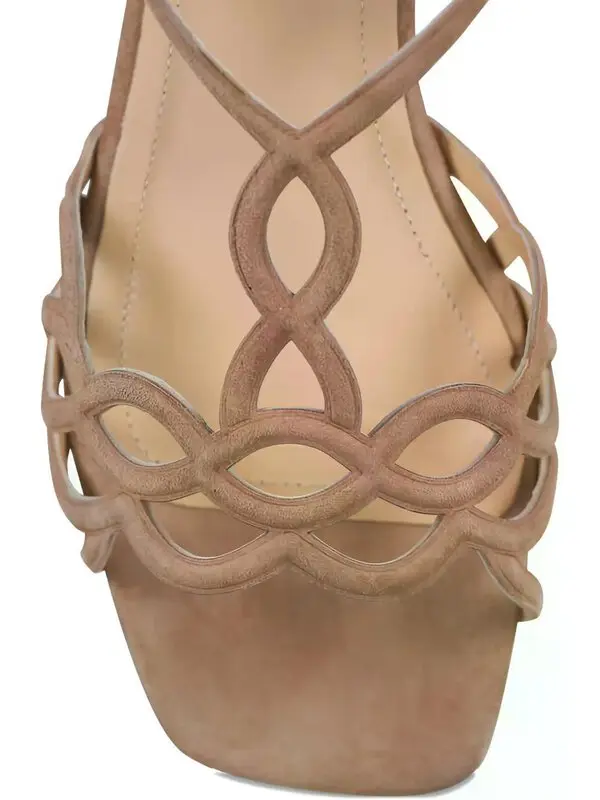 Ron White Brooke Cutout Sandals - Neutrals