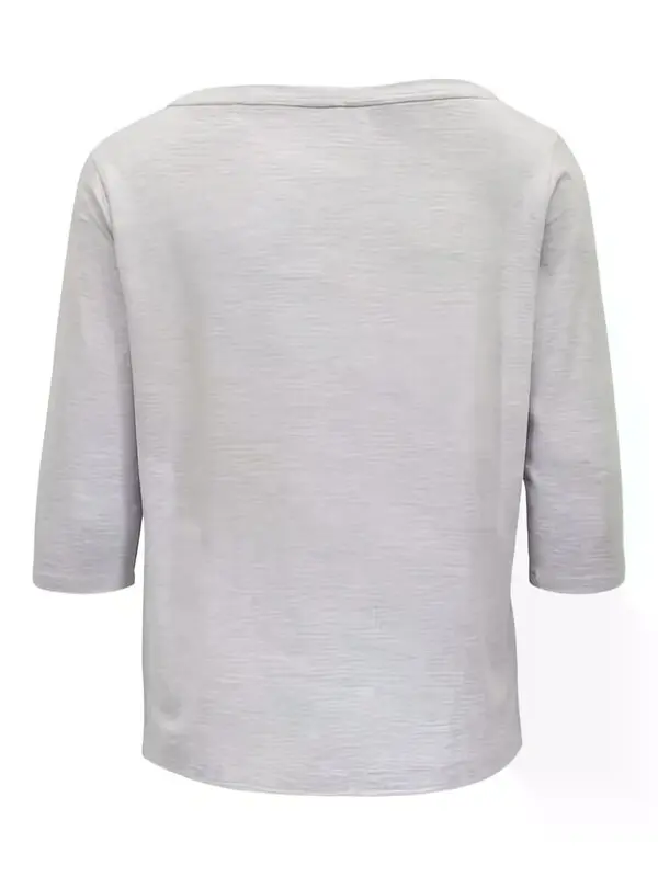 Majestic Filatures Boat-neck T-shirt - Grey