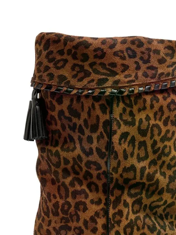 MARANT ETOILE Dalby Leopard-print Boots