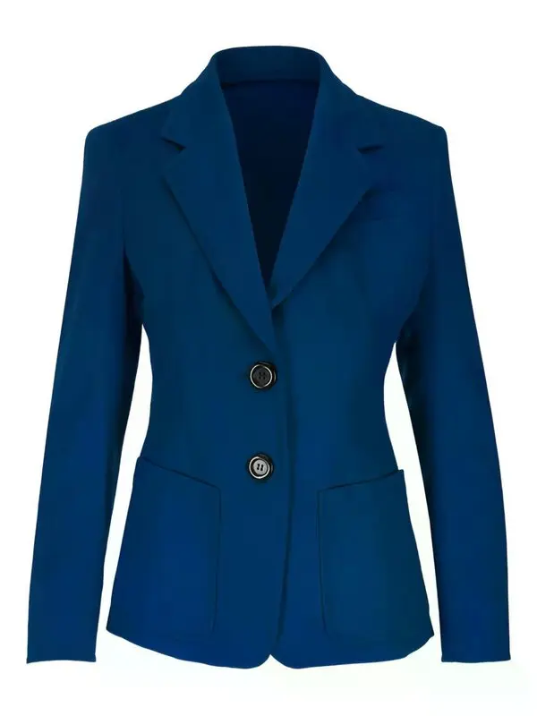 Akris Buttoned Blazer - Blue