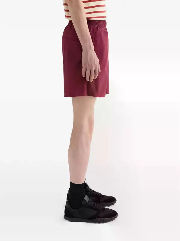 JIL SANDER Logo-print Swim Shorts - Red
