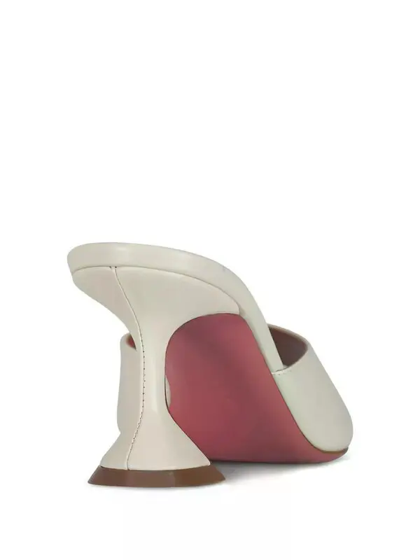 Amina Muaddi Lupita Heeled Sandals - Neutrals