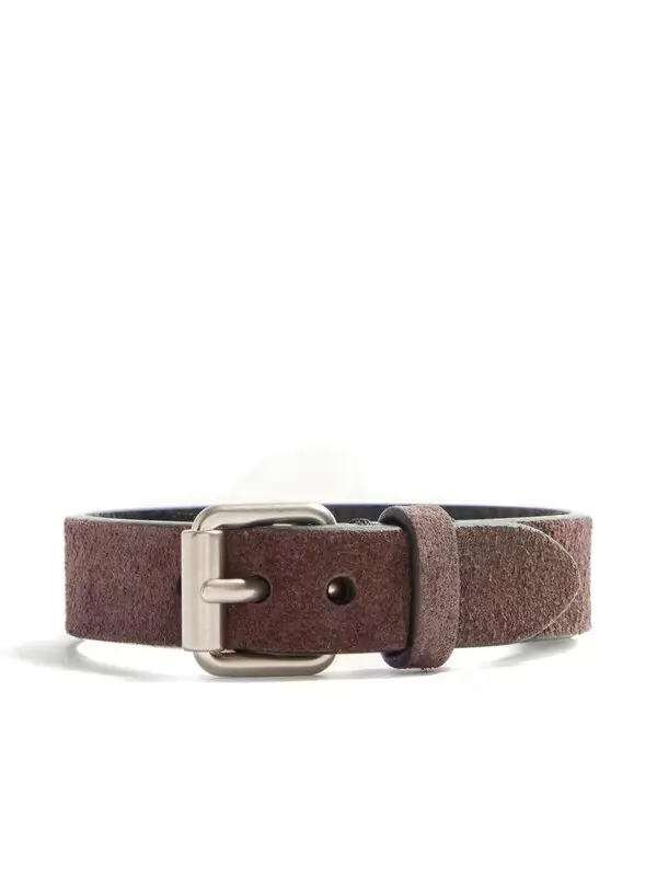 Valentino Garavani Vlogo Signature Suede Bracelet