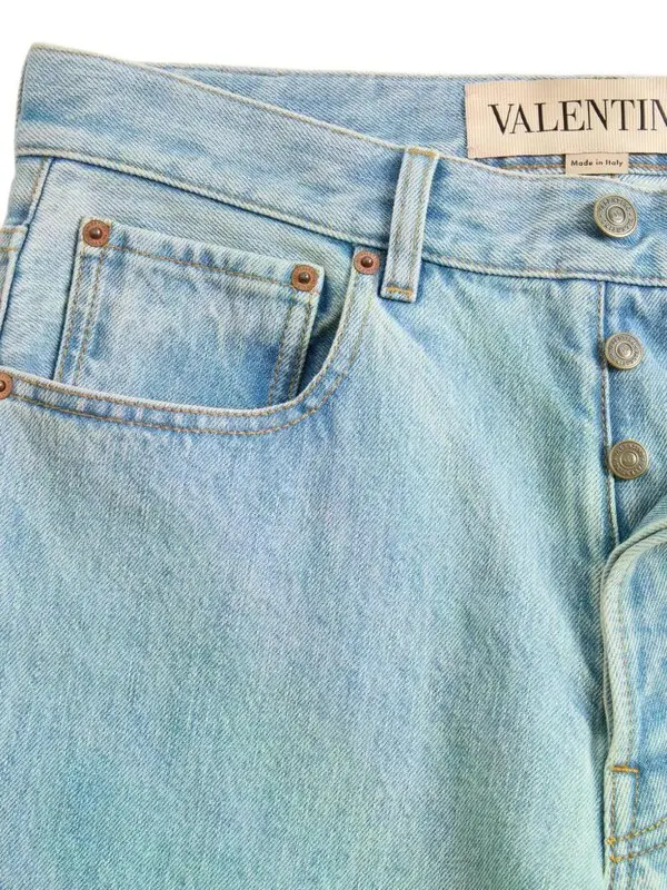 Valentino Garavani Light Denim Trousers - Blue