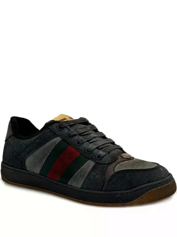 Gucci Striped Screener Sneakers
