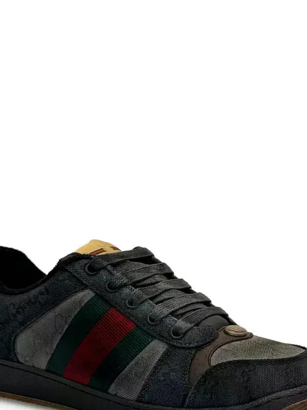 Gucci Striped Screener Sneakers