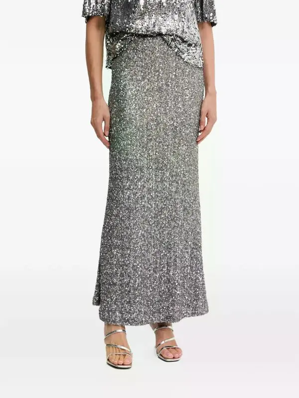 ANIYE BY Sequin Embellished Maxi Skirt