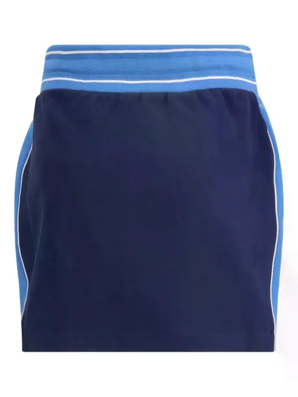Casablanca Drawstring Mini Skirt - Blue