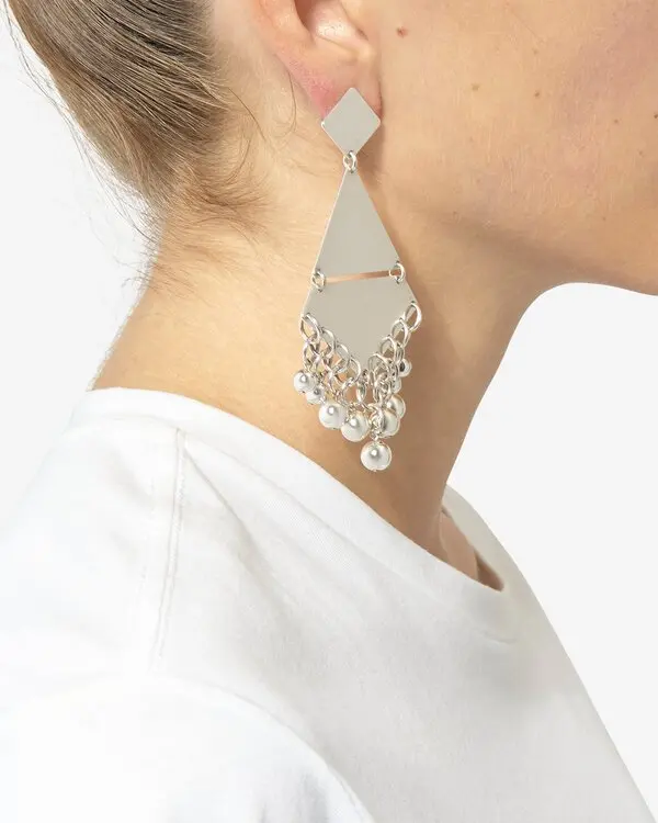 Isabel Marant Mia Earrings - Silver