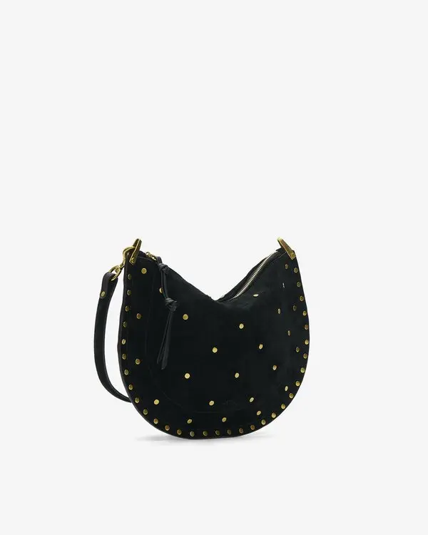 Isabel Marant Oskan Soft Zip Studded Bag