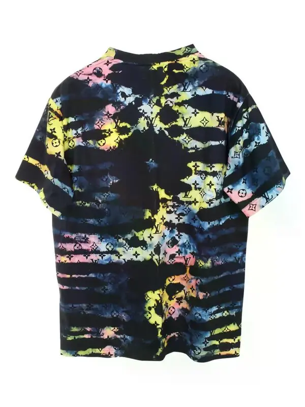 LOUIS VUITTON 2010s Monogram Tie-dye T-shirt