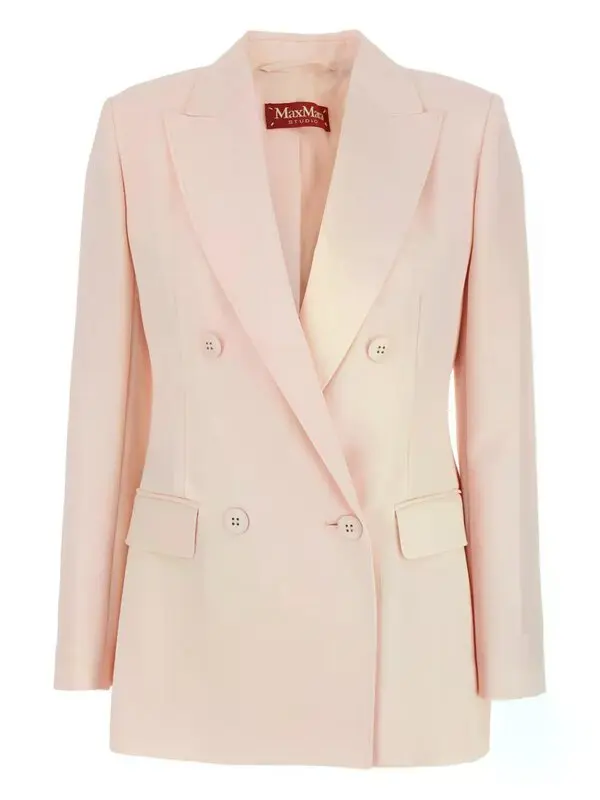 Max Mara Double-breasted Fitted Jacket