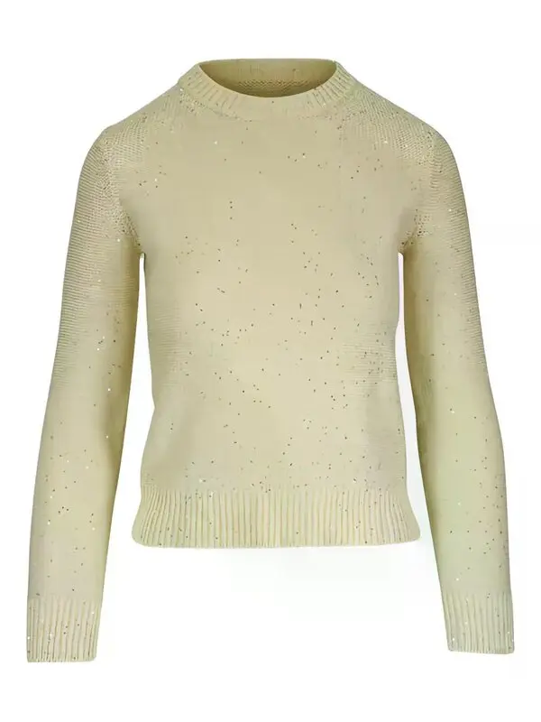 Akris Embellished Crewneck Sweater