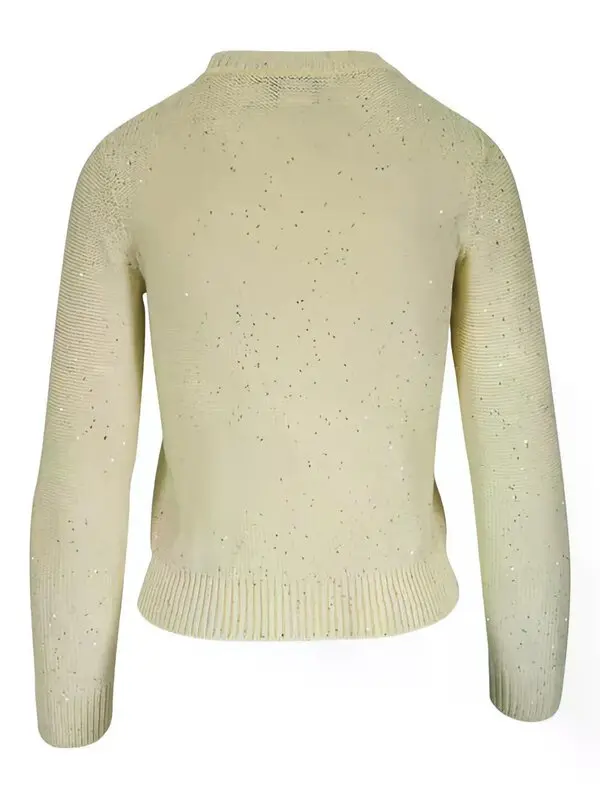 Akris Embellished Crewneck Sweater