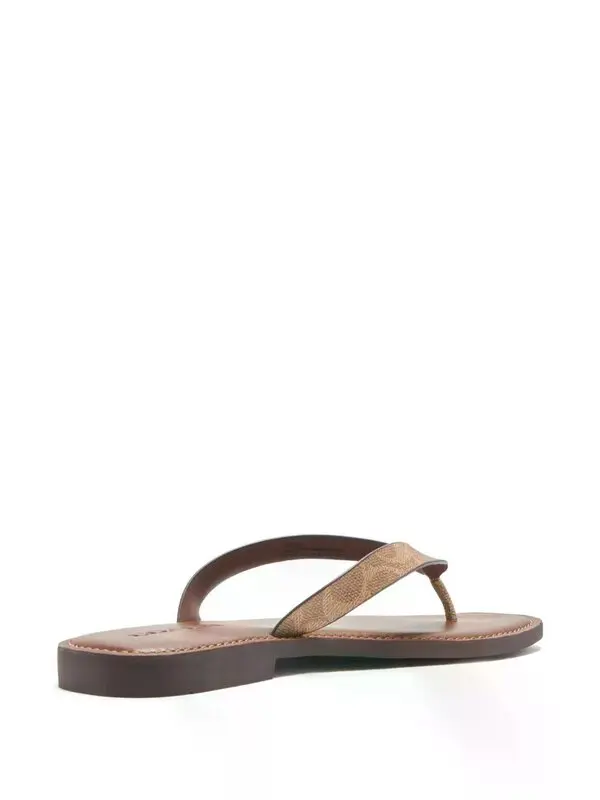 COACH® Monogram-print Slide Sandals