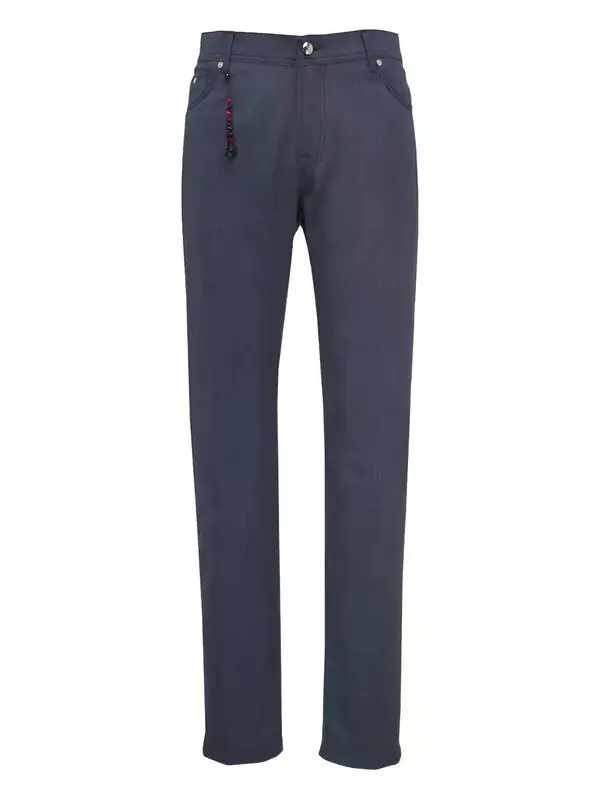 Marco Pescarolo Belt-loop Five-pocket Trousers