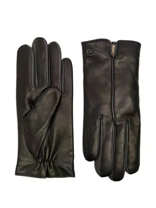 HANDSOME STOCKHOLM Logo Gloves - Black