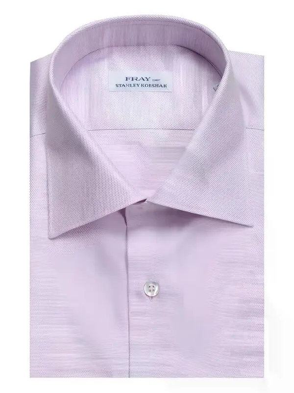 FRAY Textured Shirt - Purple