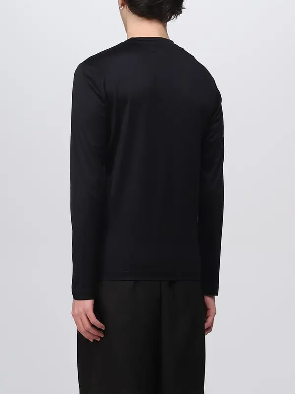 Emporio Armani Cotton And Lyocell T-shirt