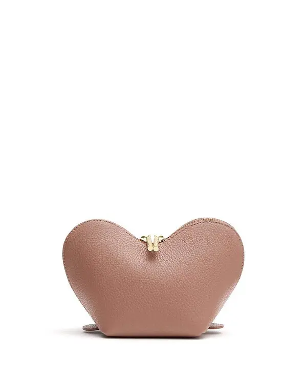 Cuyana Mini Heart Case - Soft Rose