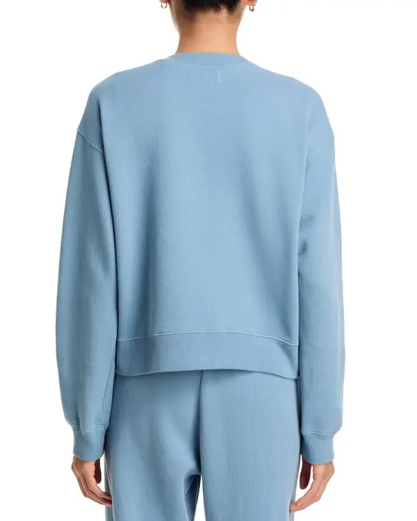 Velvet By Graham & Spencer Long Sleeve Crewneck Sweatshirt