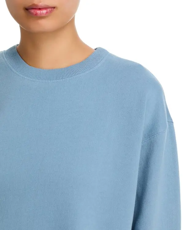 Velvet By Graham & Spencer Long Sleeve Crewneck Sweatshirt
