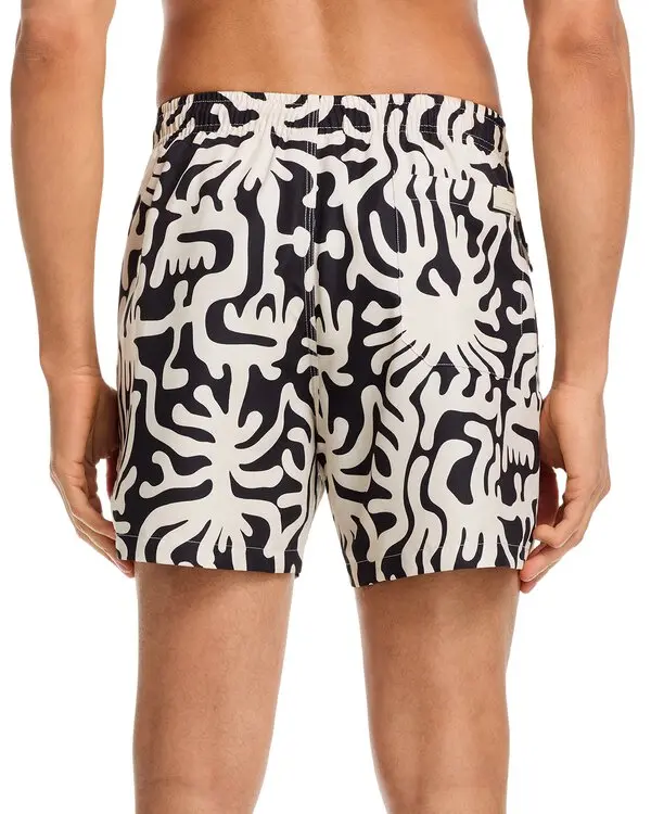 Oas Loefy Patterned Swim Shorts