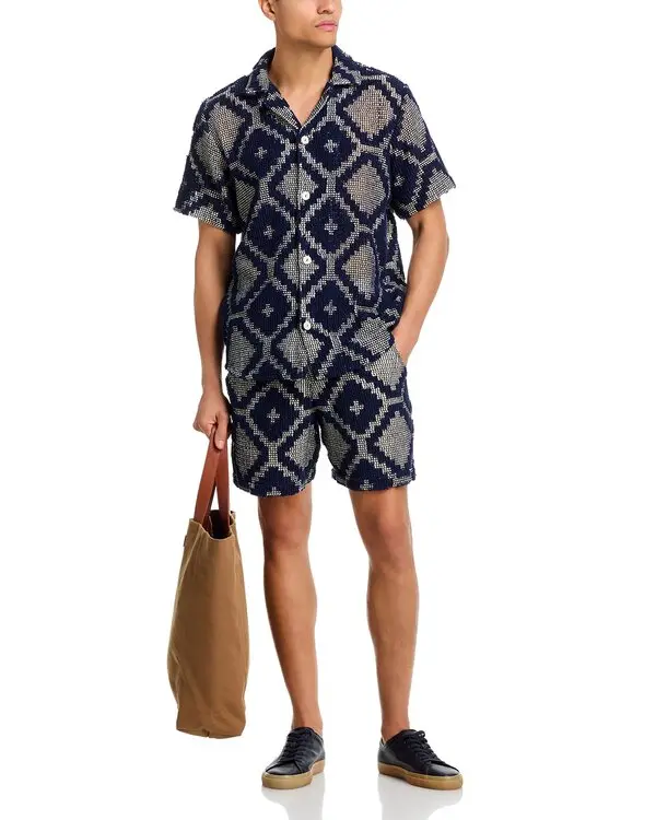 Oas Trastevere Cuba Crochet Shirt